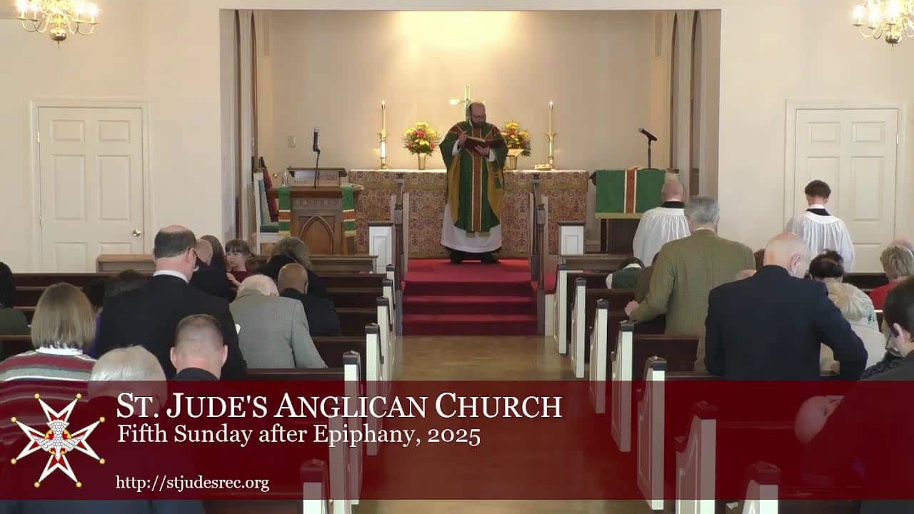 Fifth Sunday after Epiphany, Holy Communion, February 9, 2025 | St Jude ...
